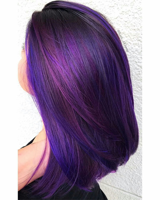 Iroiro 20 Purple Natural Vegan Cruelty-Free Semi-Permanent Hair Color ...
