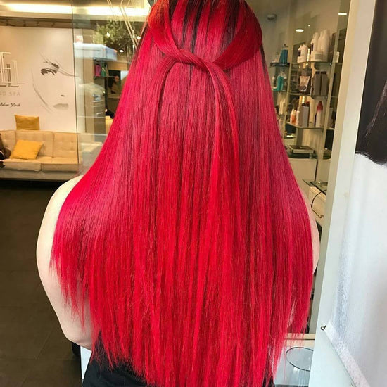 Iroiro 90 Red Natural Vegan Cruelty-Free Semi-Permanent Hair Color ...